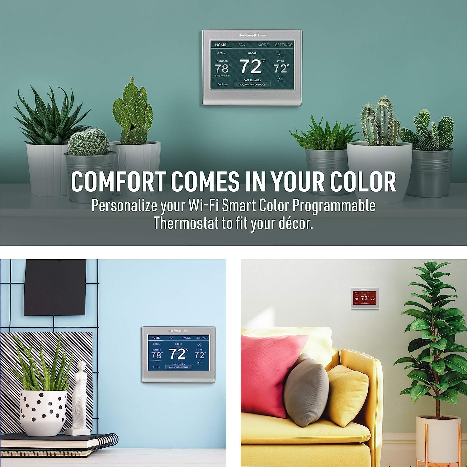 Honeywell Home RTH9585WF Wi-Fi Smart Color Thermostat Review – Heat Pumpaz Honeywell Home RTH9585WF Wi-Fi Smart Color Thermostat Review – Heat Pumpaz